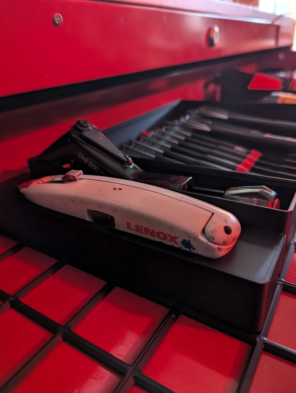 Gridfinity 1x5 Bin for Lenox Utility Knife by Grimes - MakerWorld