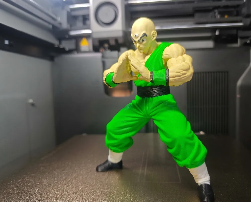 Tien Shinhan DRAGON BALL MULTICOLOR - Free 3D Print Model - MakerWorld