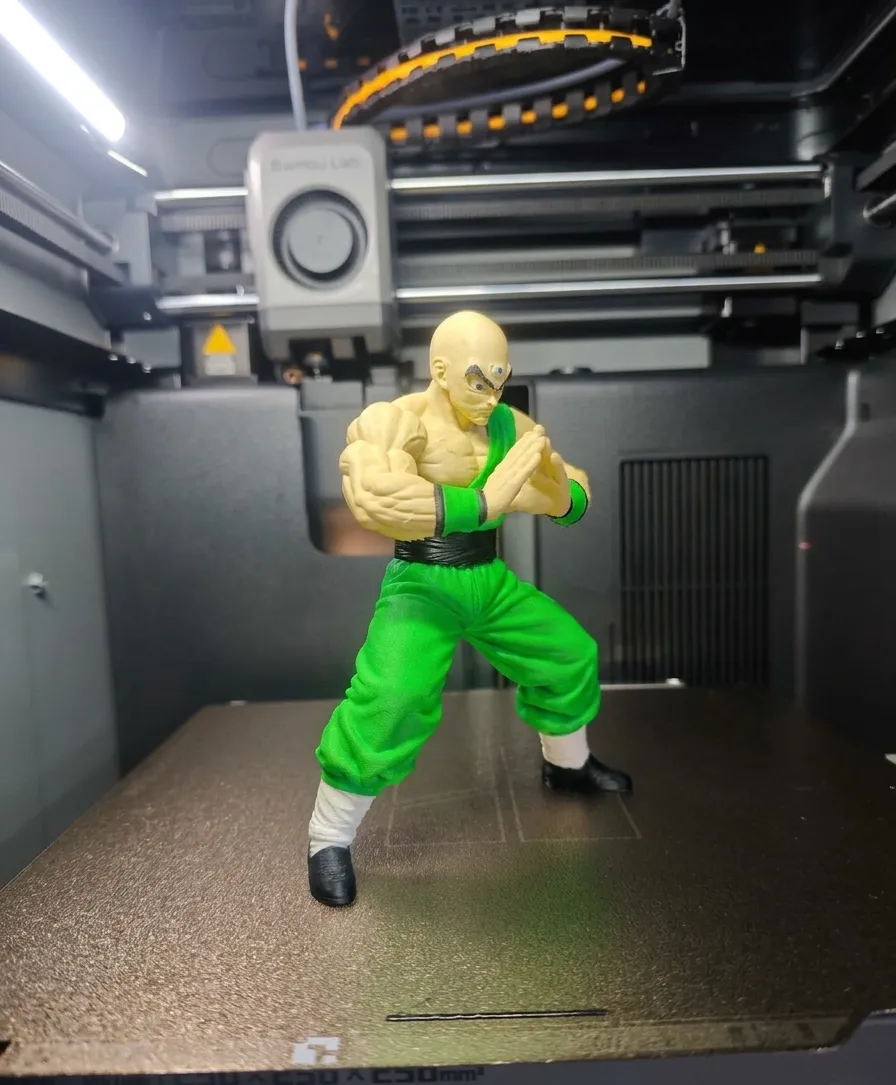 Tien Shinhan DRAGON BALL MULTICOLOR - Free 3D Print Model - MakerWorld