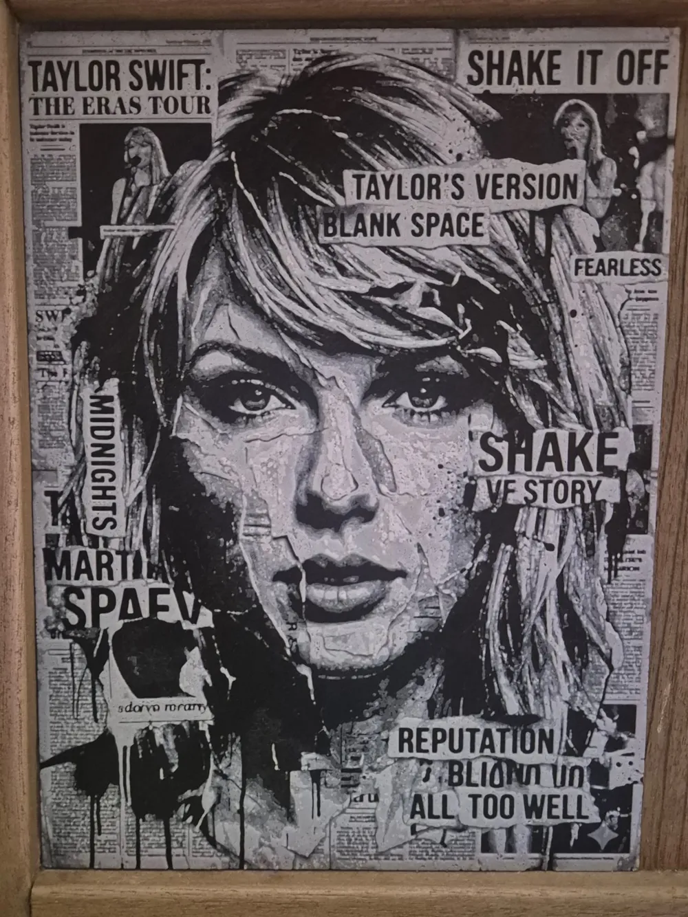 Taylor Swift newspaper hueforge - Free 3D Print Model - MakerWorld