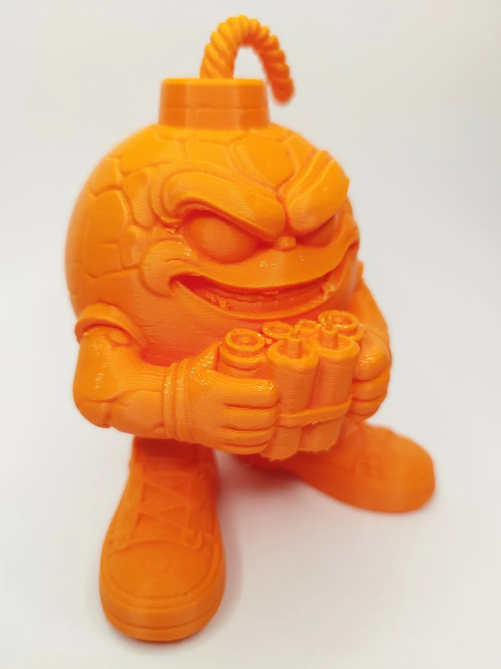 #3 BOOMB – Desk Attitude|Statement Desktop Figure - Free 3D Print Model ...