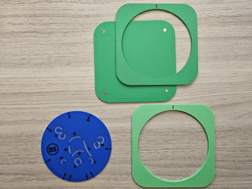 扭艺B5花朵 - B系列 来自 THIMM1MakerWorld：免费下载 3D 模型