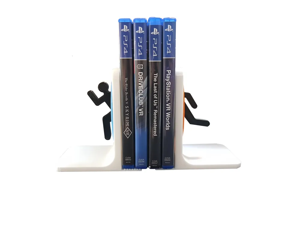 Portal Bookends for books / games / blu rays etc by Robnob9 - MakerWorld