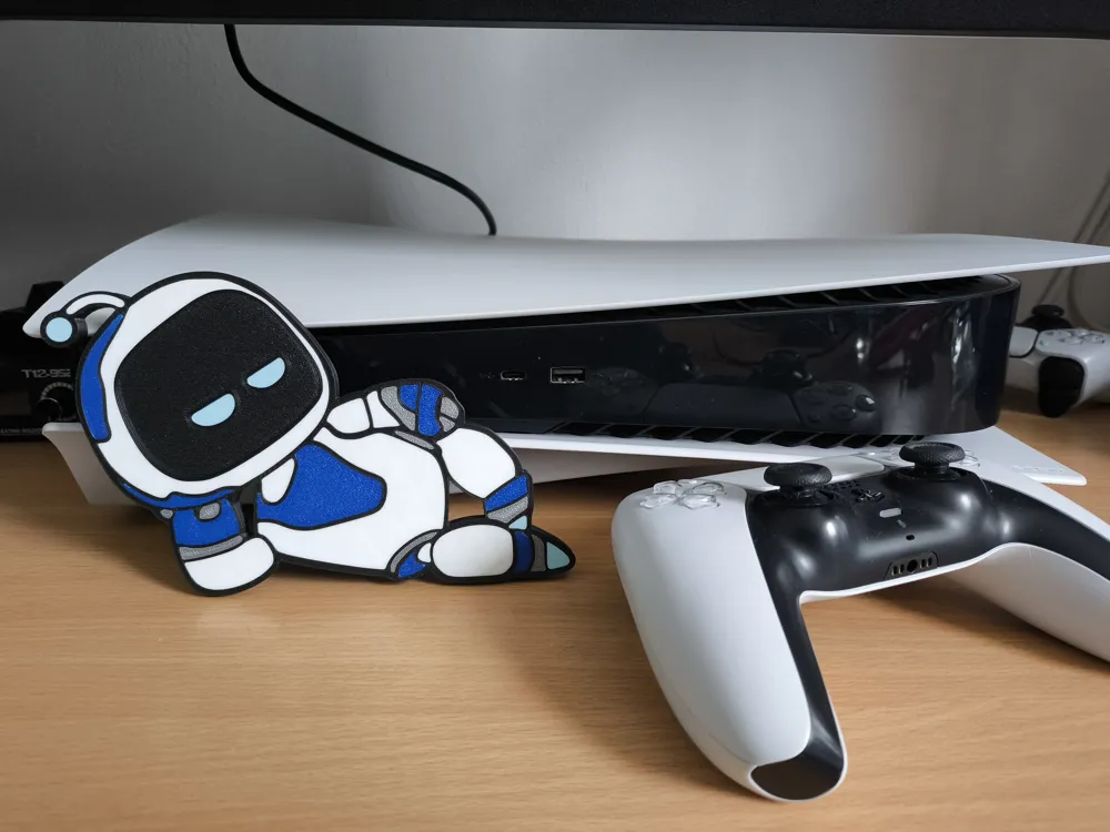 Astro Bot Relaxing (Decor) (No ASM) + AMS version - Free 3D Print Model ...