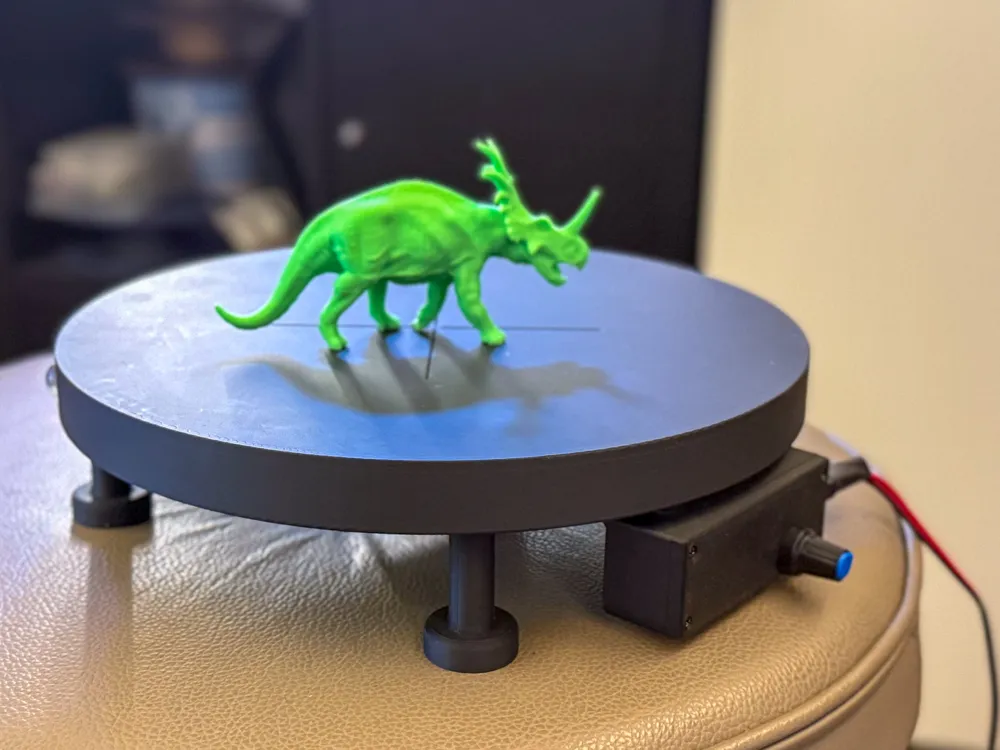 Rotating disk for 3D scanning - Manual & Electric by guarisal ...