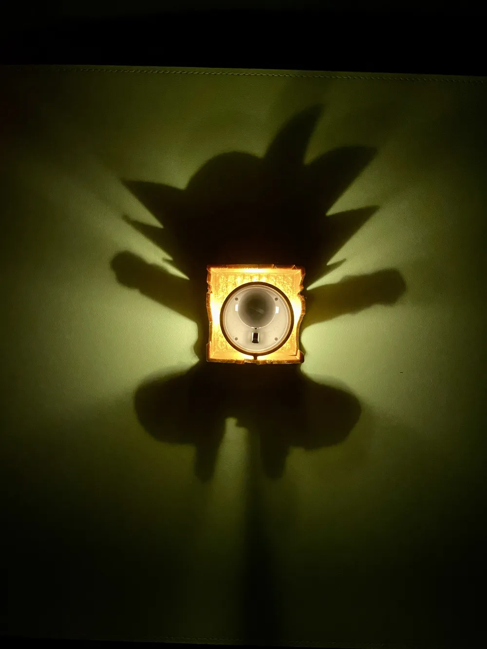 Goku Table Shadow Lamp 37g Jumping Goku Projection Lamp Silhouette Lamp ...
