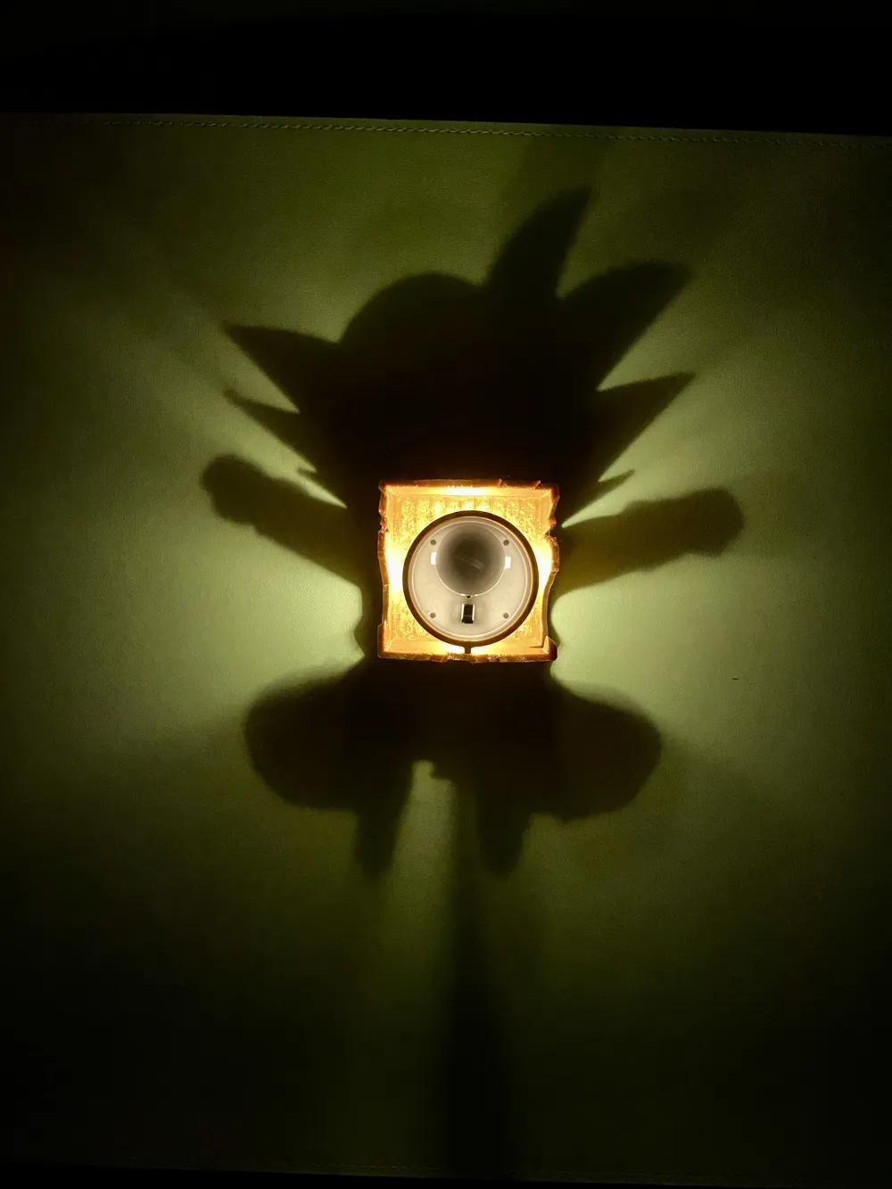Dragon Ball Goku Table Shadow Lamp 37g Jumping Goku Projection Lamp ...