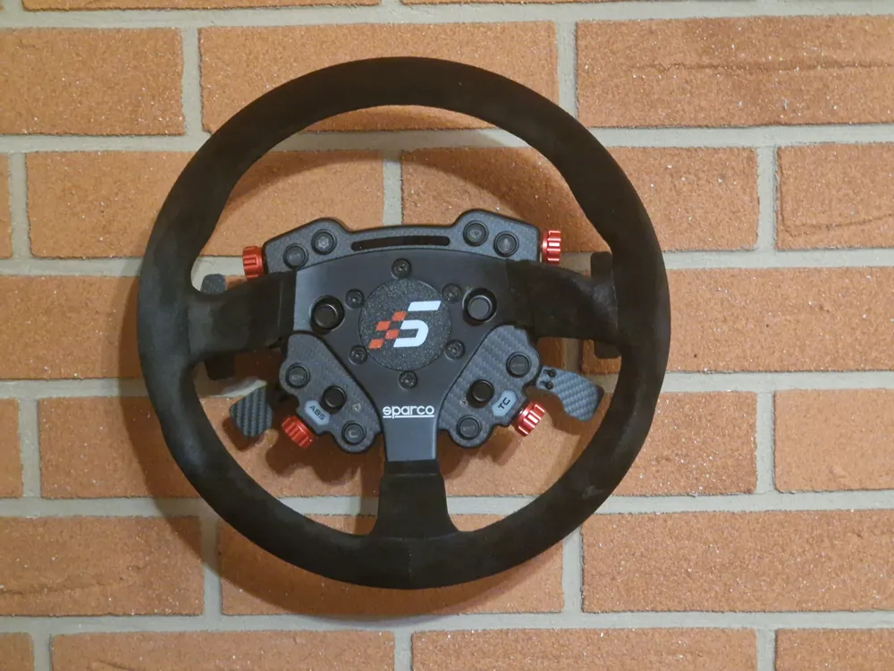Simagic wheel wall mount by SeltinoCZ MakerWorld: Download Free 3D Models