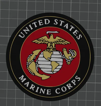 USMC Coaster by svest1466 - MakerWorld