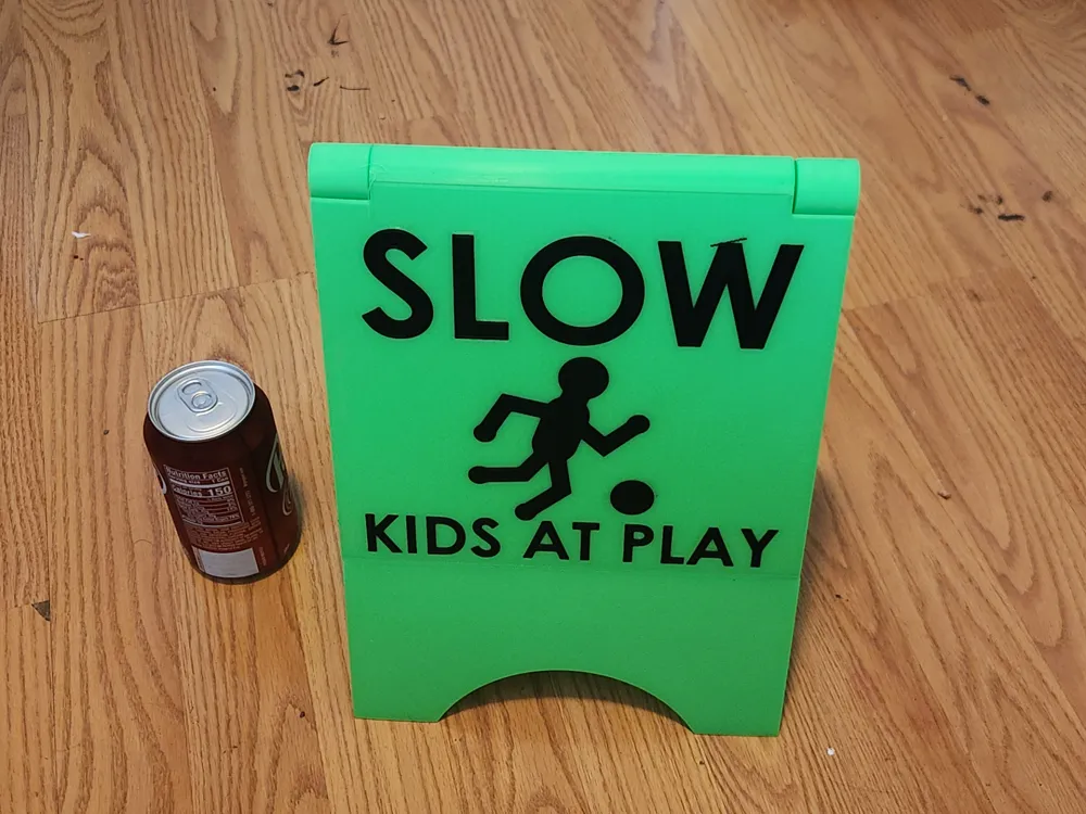 kids at play sign 315 build size by Robert ONeill MakerWorld: Download ...