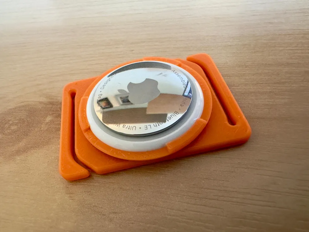 Apple AirTag strap clip (for 25mm strap) - Free 3D Print Model - MakerWorld