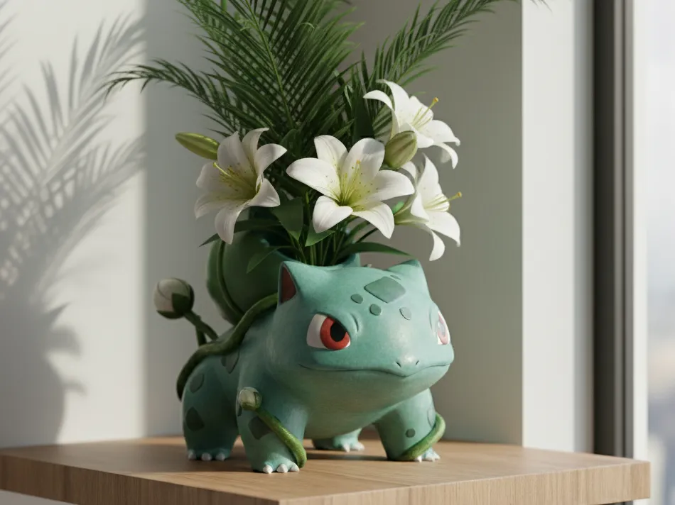Bulbasaur Flower Pot by NeoMaker MakerWorld: Download Free 3D Models