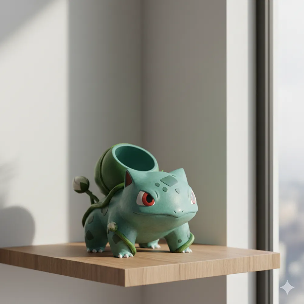 Bulbasaur Flower Pot by NeoMaker MakerWorld: Download Free 3D Models
