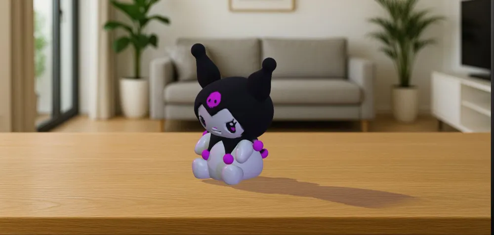 Kuromi by IwantB@mbuMakerWorld: Download Free 3D Models