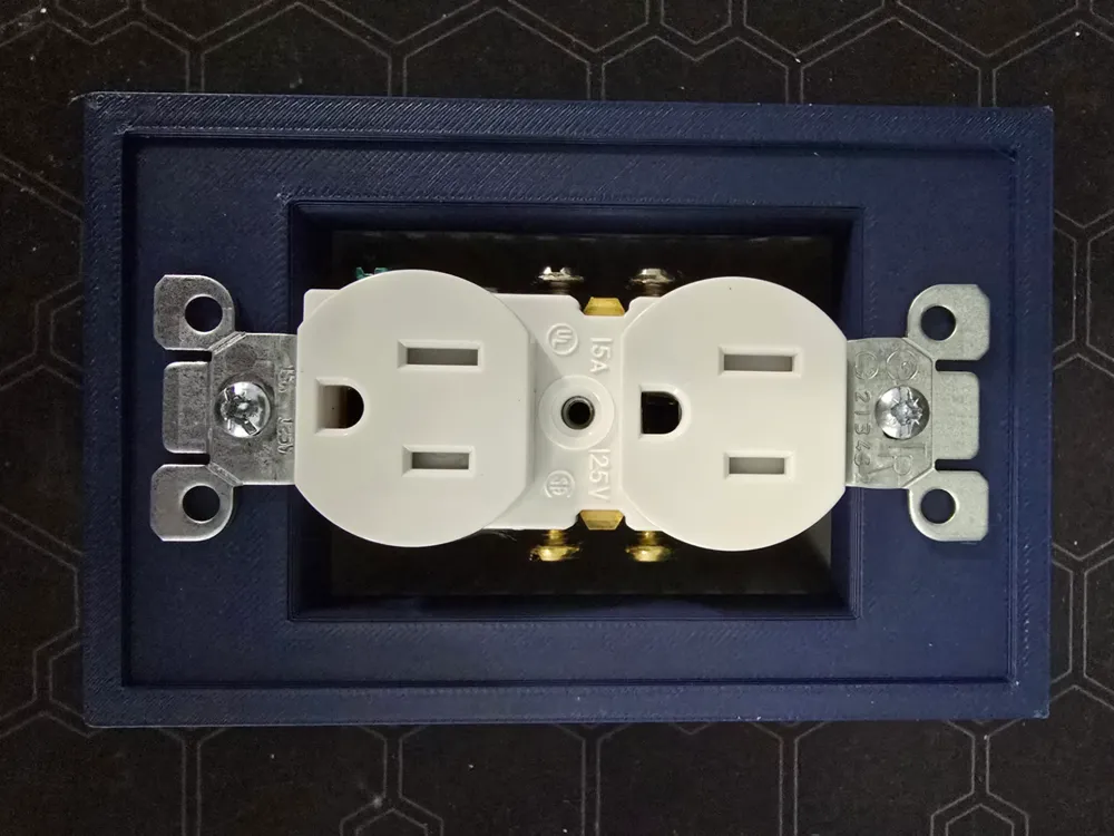 MultiBoard SingleGang Outlet Extention by mharris1984 - MakerWorld