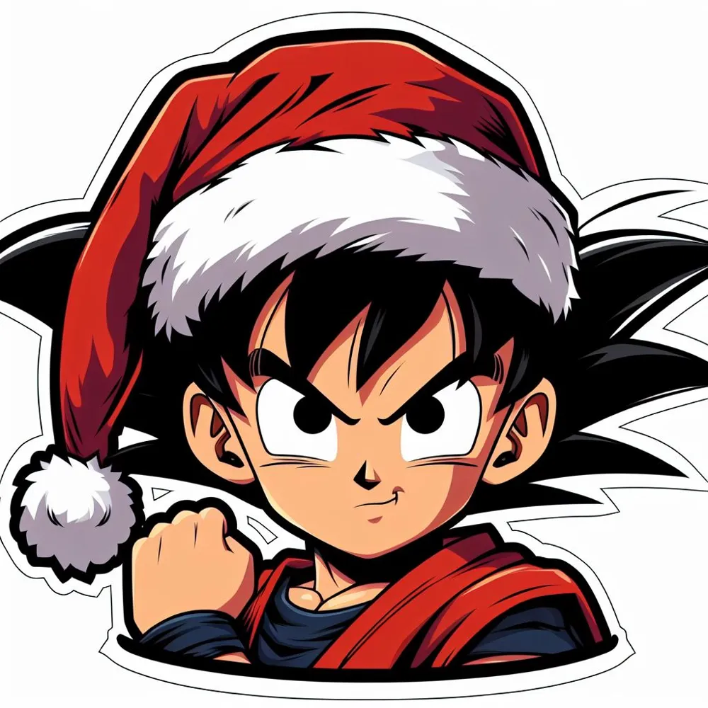 Goku Christmas by lucamoretti86 - MakerWorld