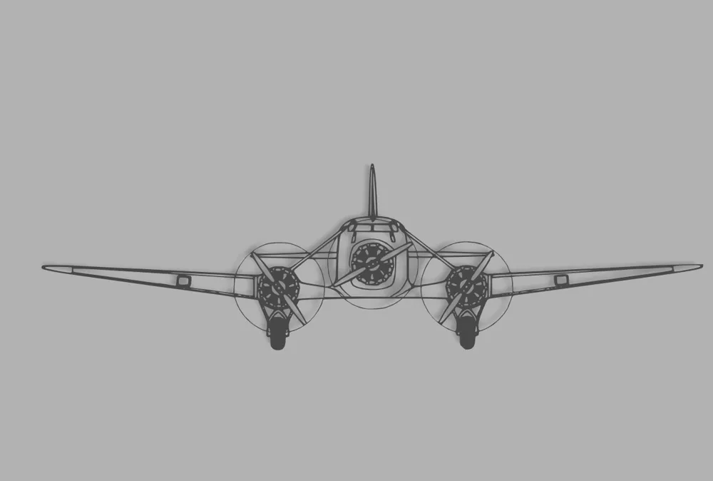Stinson Model A - Trimotor - 3 Views by Fight2Fly - MakerWorld