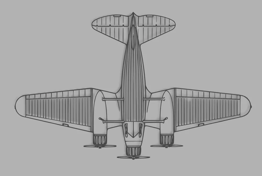 Stinson Model A - Trimotor - 3 Views by Fight2Fly - MakerWorld