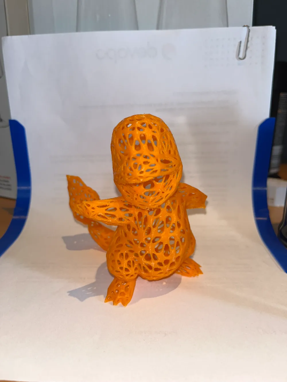 Charmander unique wireframe // 23g Remixed by Royke1999 - MakerWorld