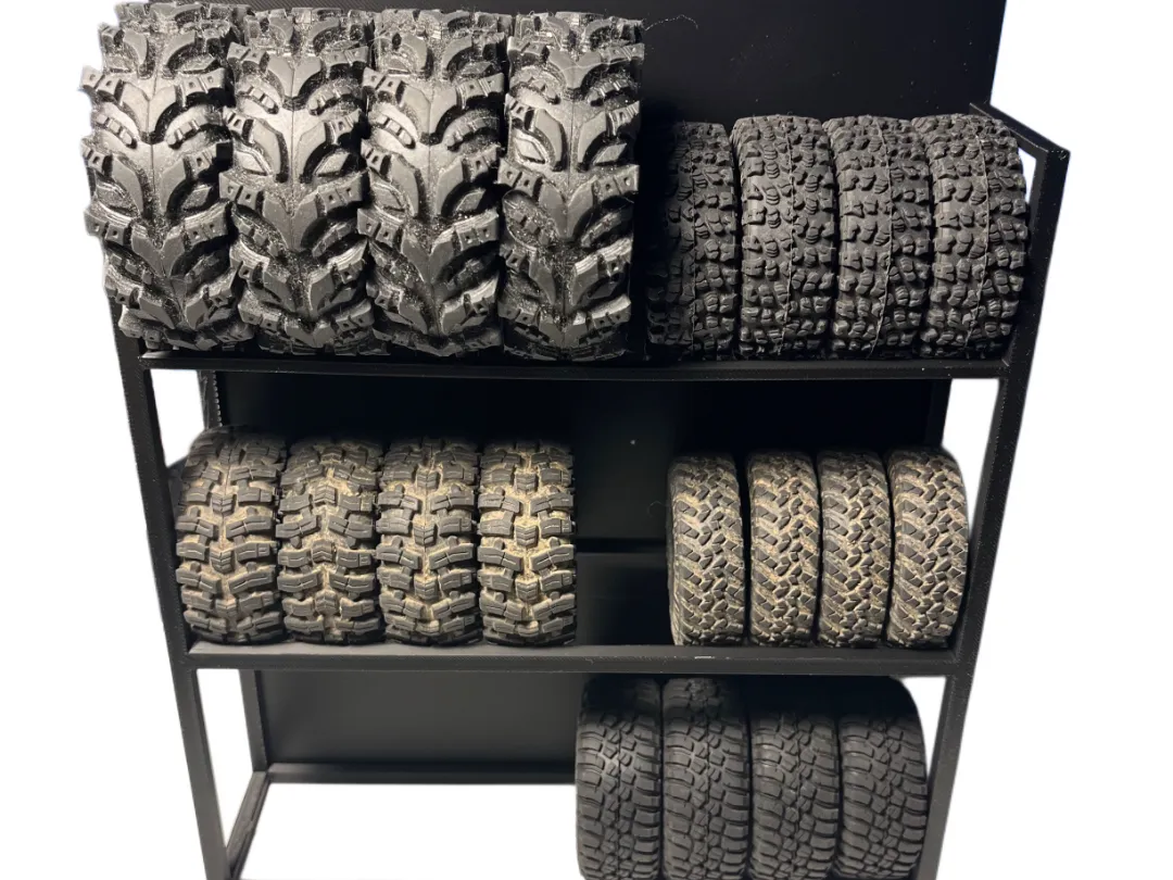 Micro RC Crawler Tire Rack - Free 3D Print Model - MakerWorld
