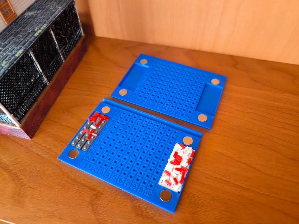 Battleship travel Kit Card - Free 3D Print Model - MakerWorld