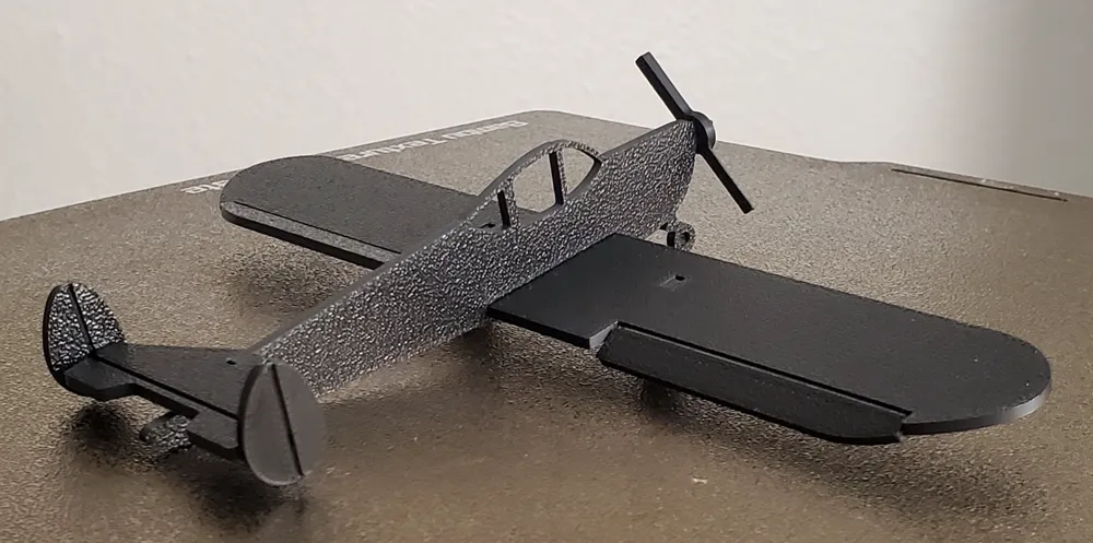 Ercoupe Flat Plate Airplane Model Kit by Fight2Fly - MakerWorld