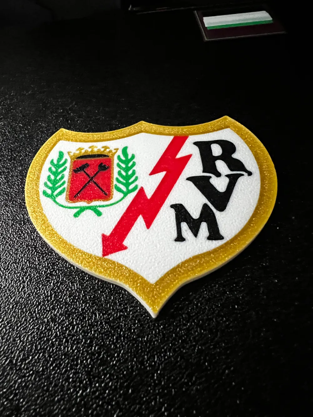Rayo Vallecano Escudo - Football Shield by Culebra - MakerWorld