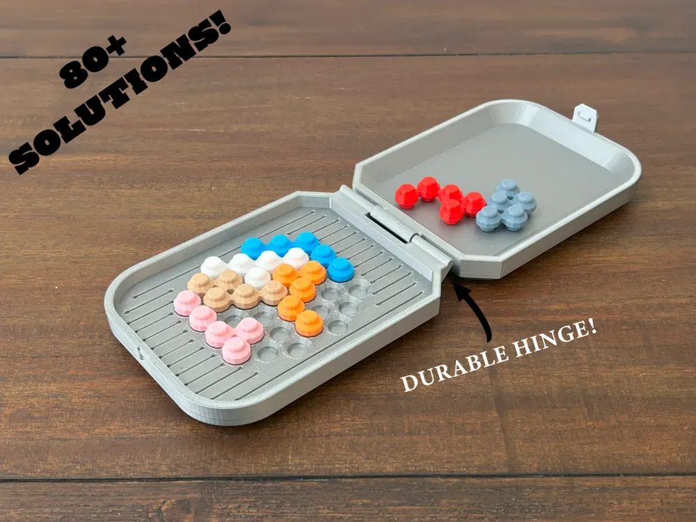 Block brain teaser with case by Makers Manifest - MakerWorld