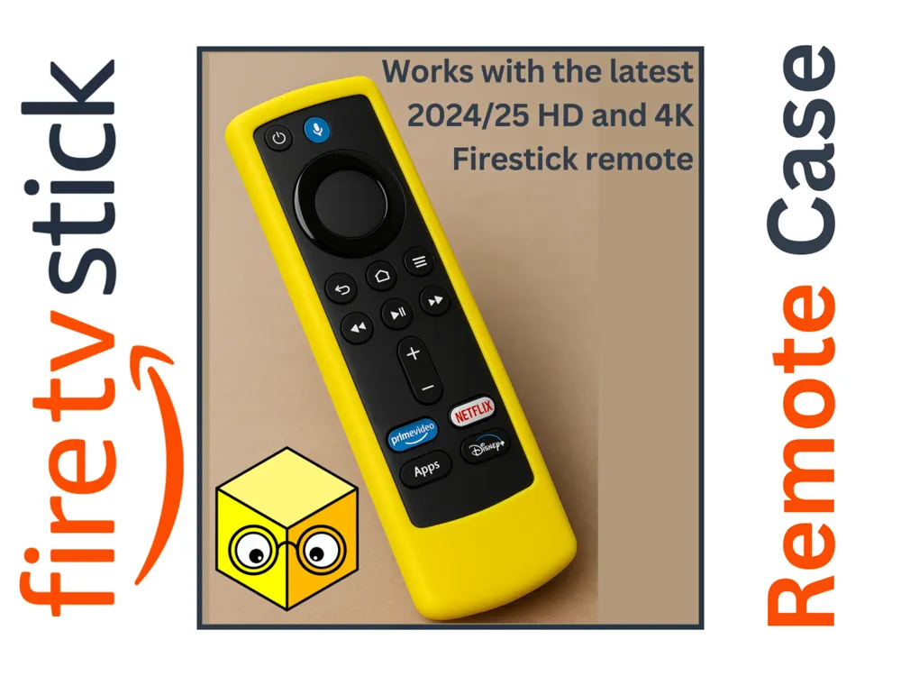 Amazon Fire TV Stick HD and 4K Remote Cover Case by Yo DesigNerd ...