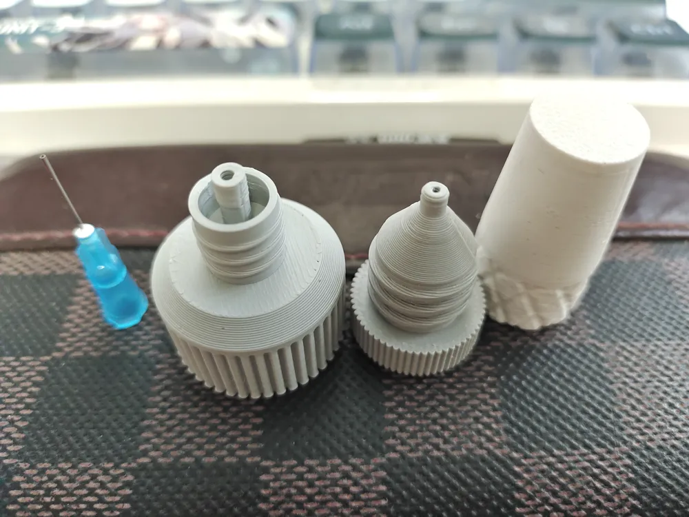 Tapa del frasco de pintura para aerógrafo sin limpieza (compatible con ...