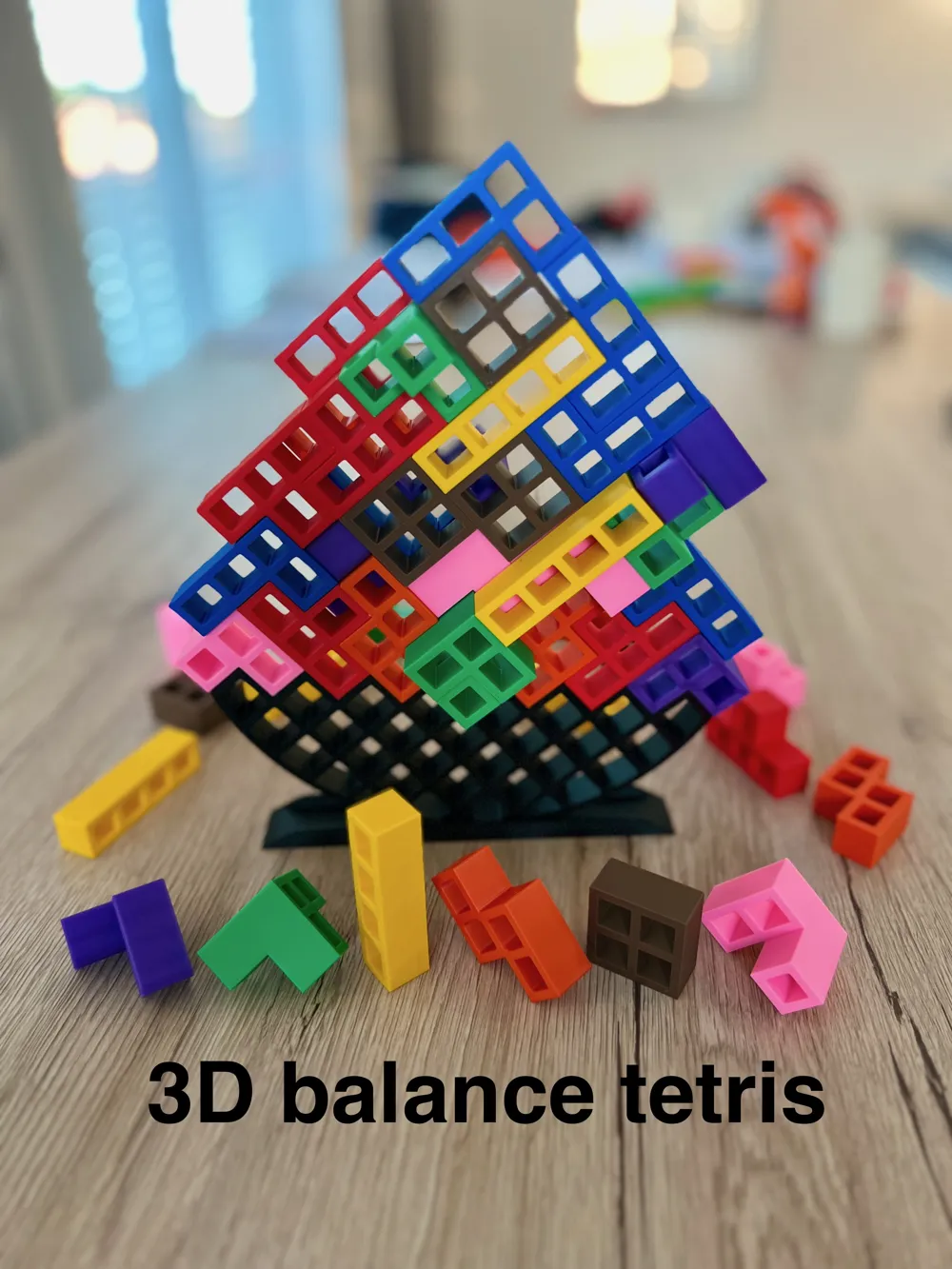 Tetris de equilibrio 3D por JS Ball python MakerWorld: Descarga Modelos ...