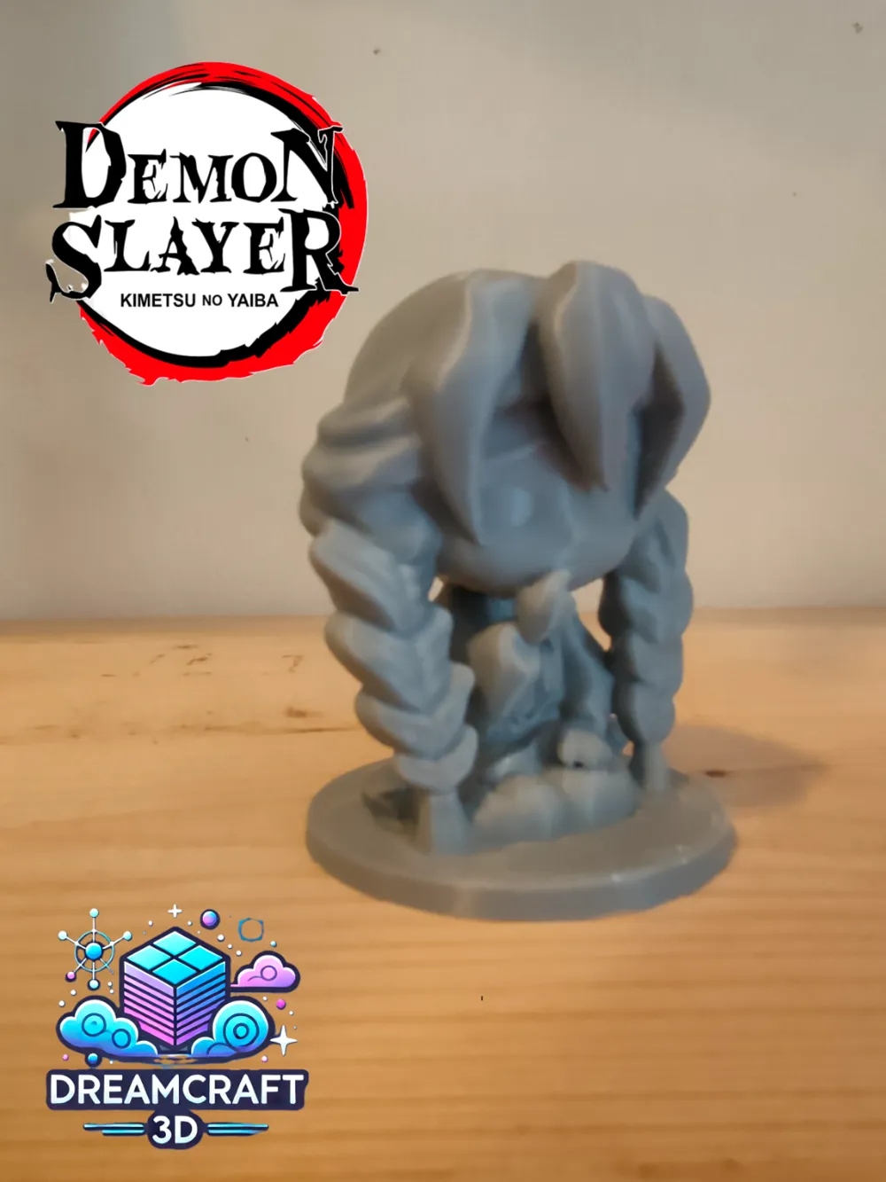 Mitsuri Kanroji - Chibi Version - Demon Slayer by DreamCraft 3D ...