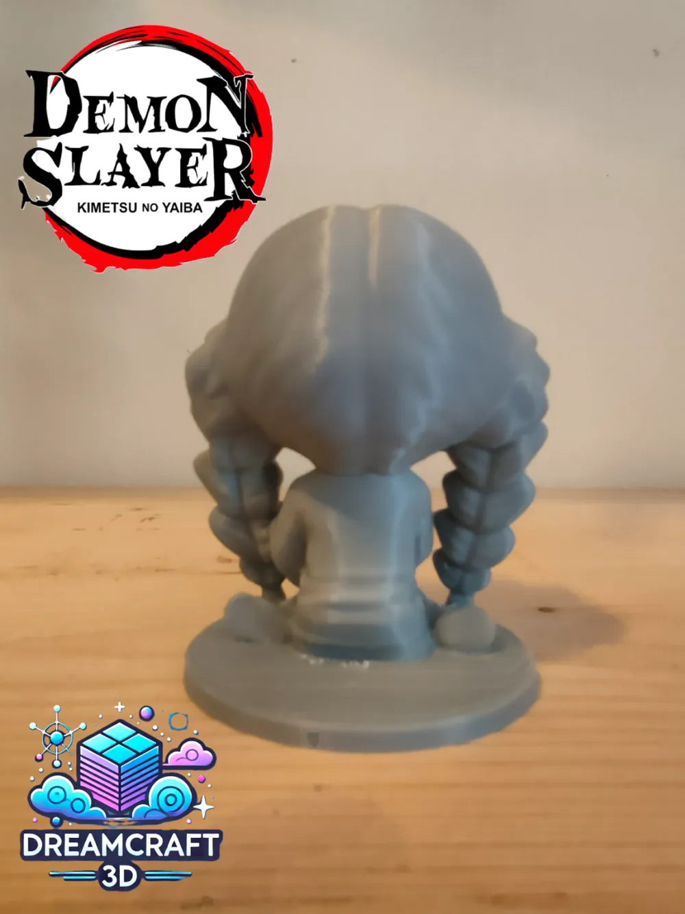 Mitsuri Kanroji - Chibi Version - Demon Slayer by DreamCraft 3D ...