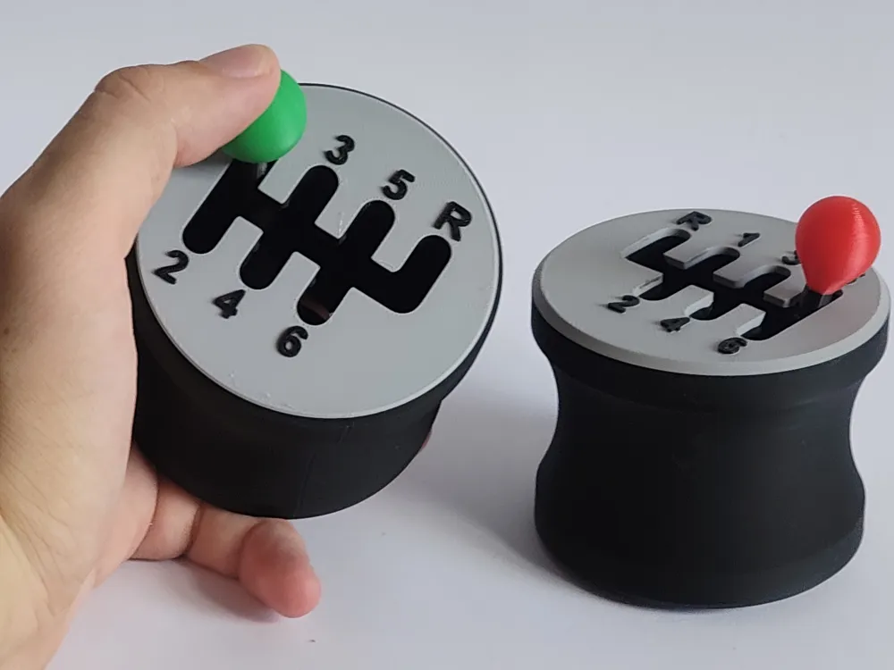 BIG Gearshift fidget toy - Free 3D Print Model - MakerWorld