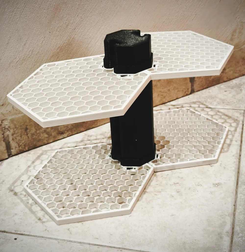 Modular shoe rack - Suitable for A1 Mini by Sharko kingMakerWorld ...