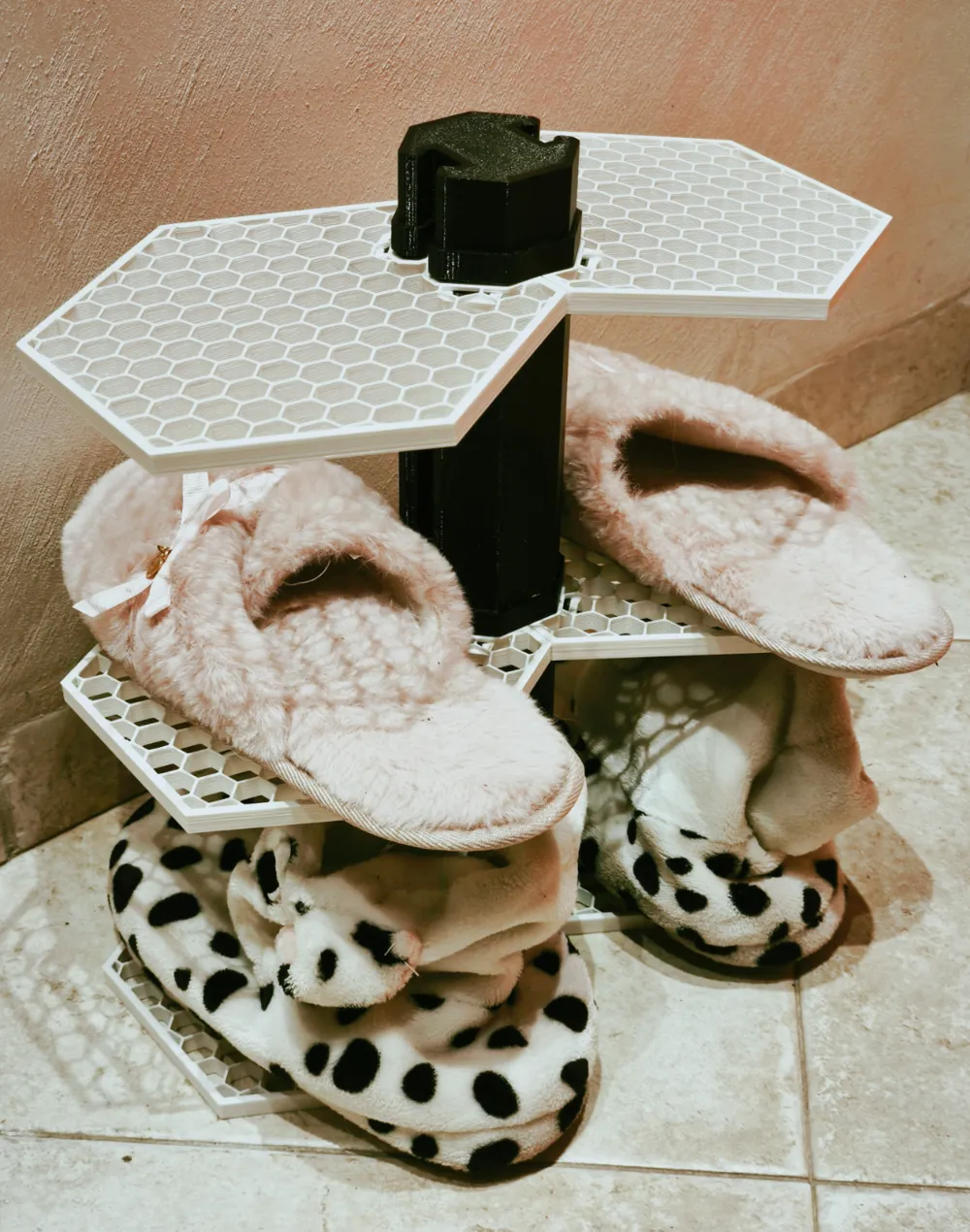 Modular shoe rack - Suitable for A1 Mini by Sharko kingMakerWorld ...