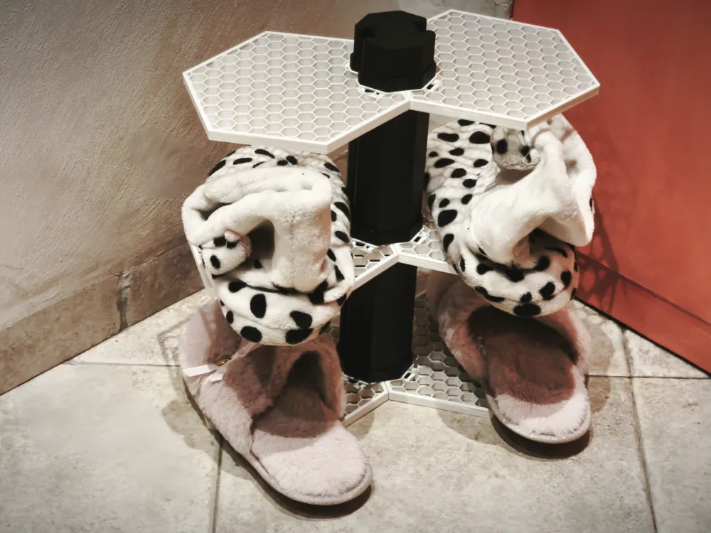 Modular shoe rack - Suitable for A1 Mini by Sharko kingMakerWorld ...