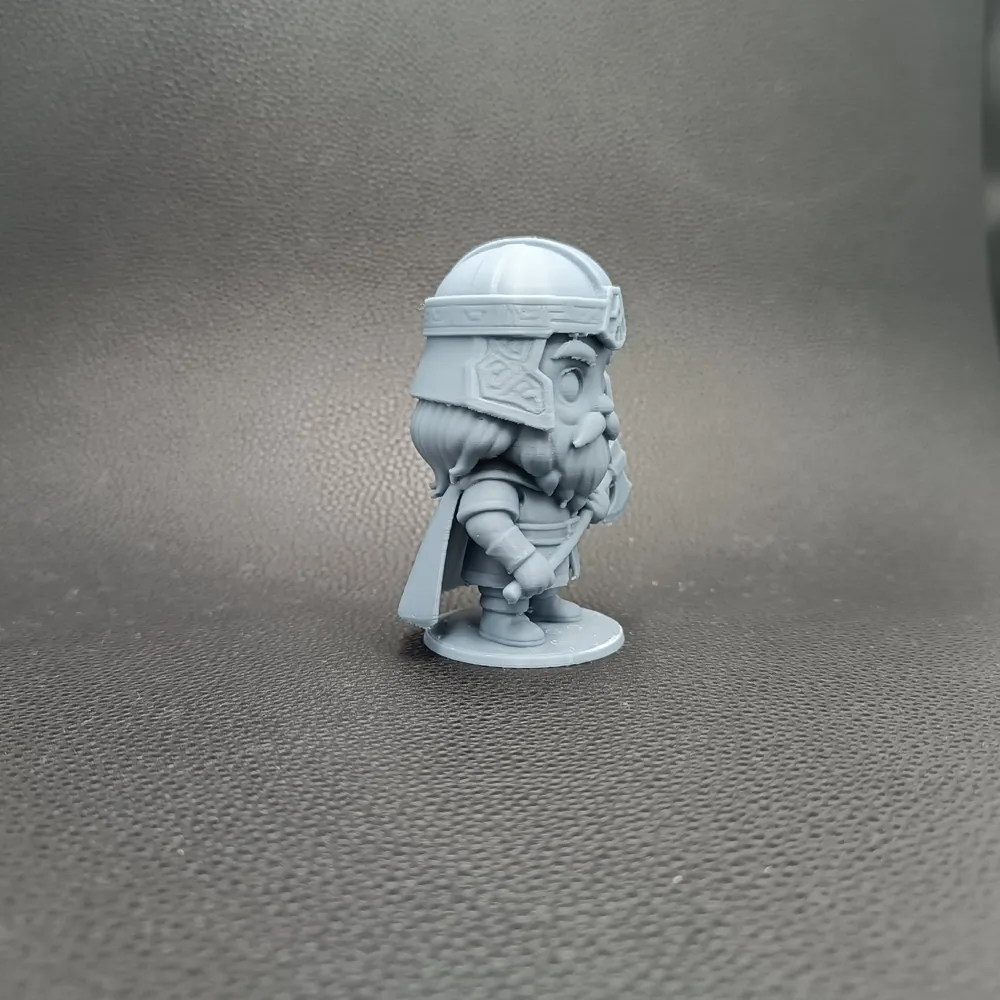 Chibi Dwarf Warrior of Middle-earth – Gimli LOTR by drakeforge3d ...