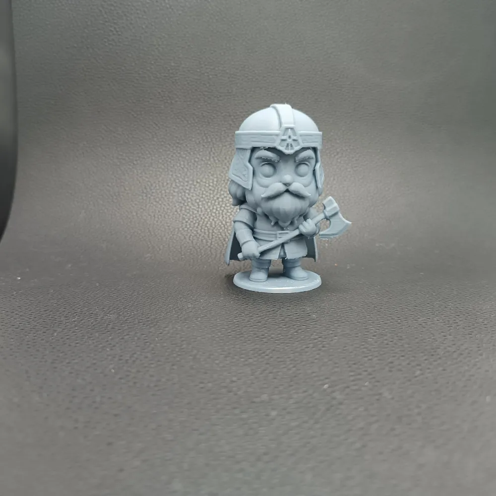 Chibi Dwarf Warrior of Middle-earth – Gimli LOTR by drakeforge3d ...