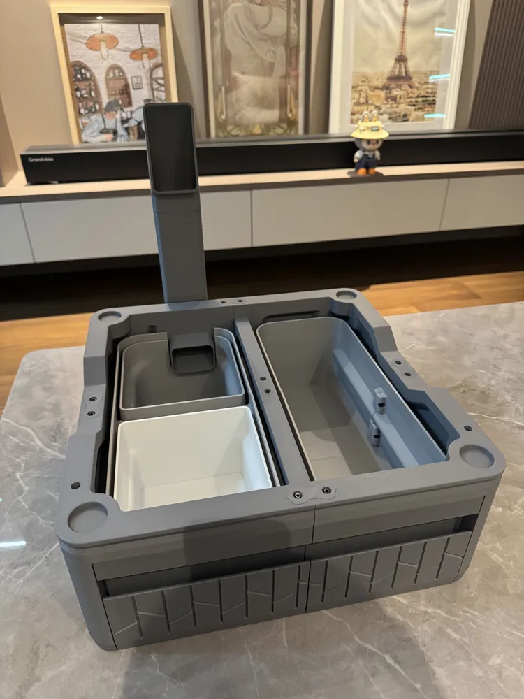 P2S/P1S waste + tool integrated storage base - Free 3D Print Model ...