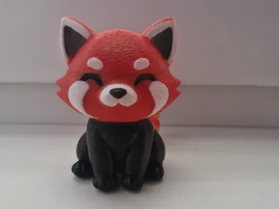 Cute Red Panda - Free 3D Print Model - MakerWorld