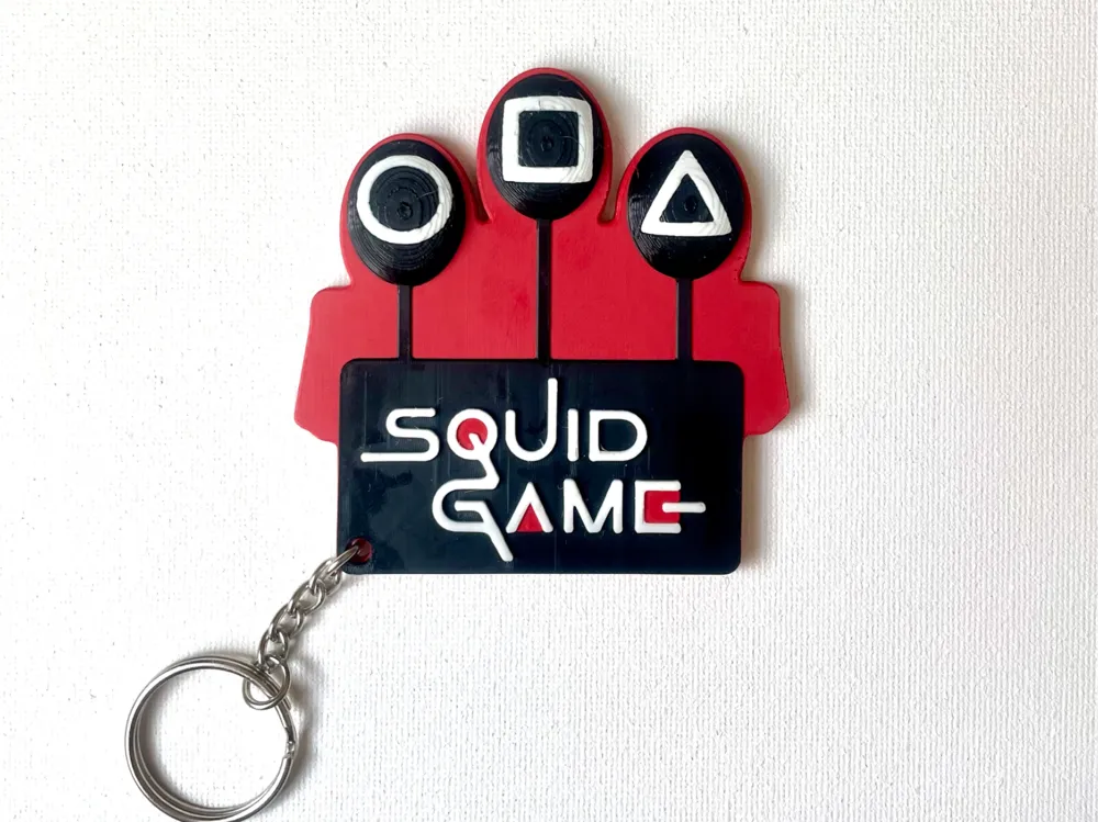 Squid Game Keychain Squidgame by KNDesigns3D MakerWorld: Download Free ...