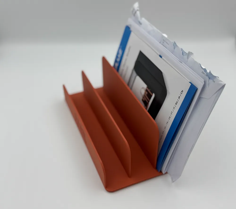 Mail or Letter sorter, editable or removable text - Free 3D Print Model ...
