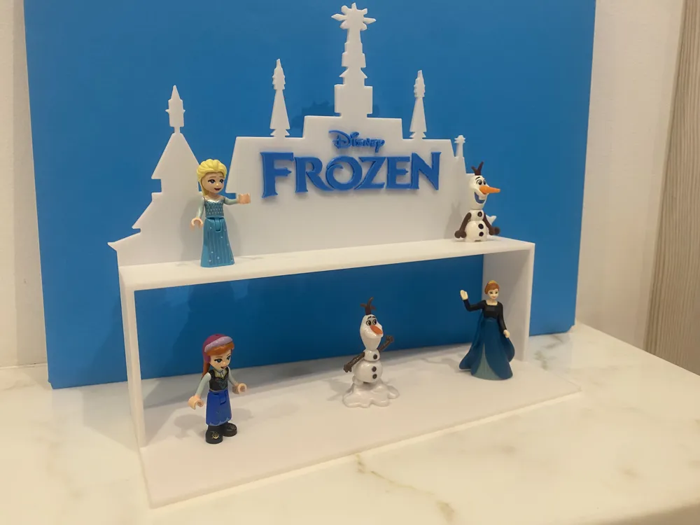 Frozen - Arendelle castle stand - Free 3D Print Model - MakerWorld