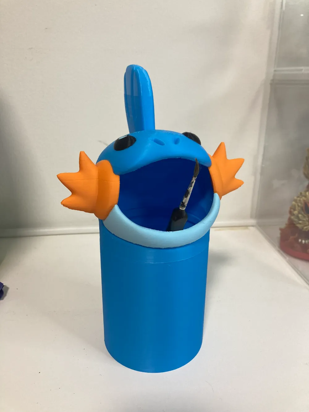 Mudkip Trash Can Bin by Becca_3D PrinterPets - MakerWorld