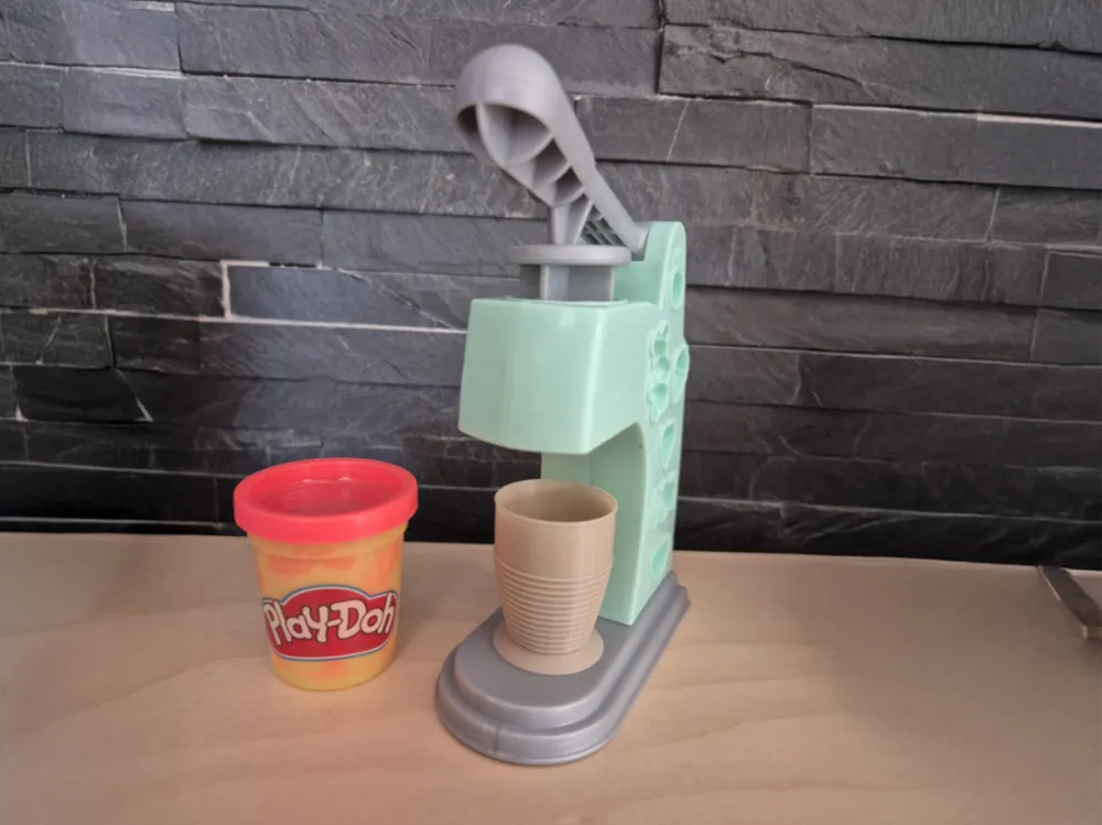Ice cream cup for Play-Doh modeling clay - Free 3D Print Model - MakerWorld