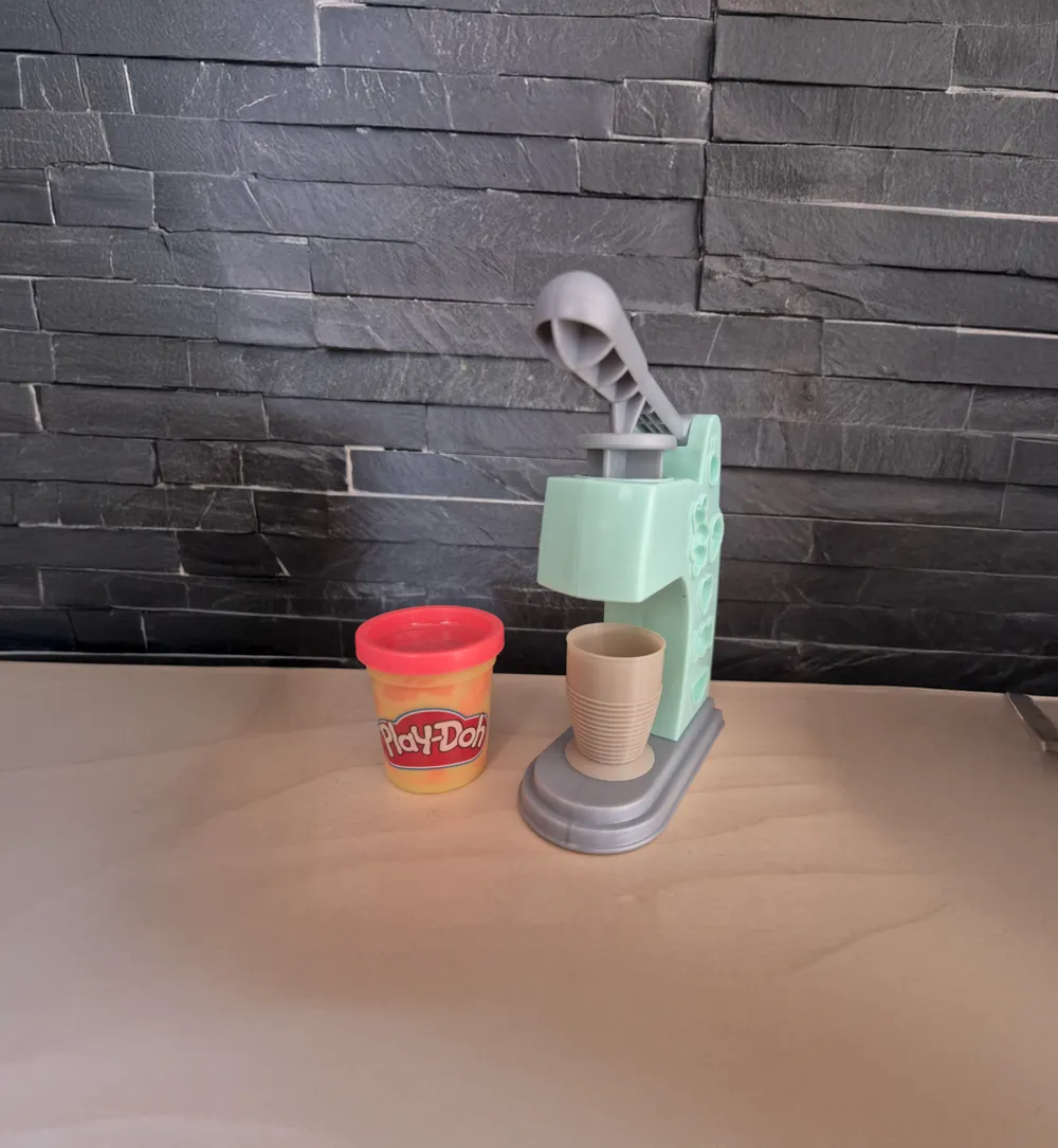 Ice cream cup for Play-Doh modeling clay - Free 3D Print Model - MakerWorld