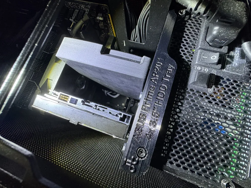 ASUS Prime AP201 4x HDD-Einschub (sehr kompakt!) – Kostenloses 3D ...