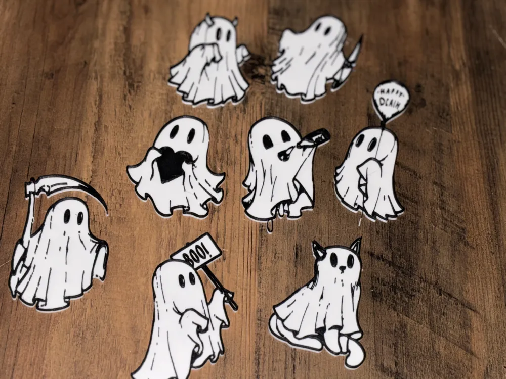 Ghost Magnet Collection by J3D Design - MakerWorld