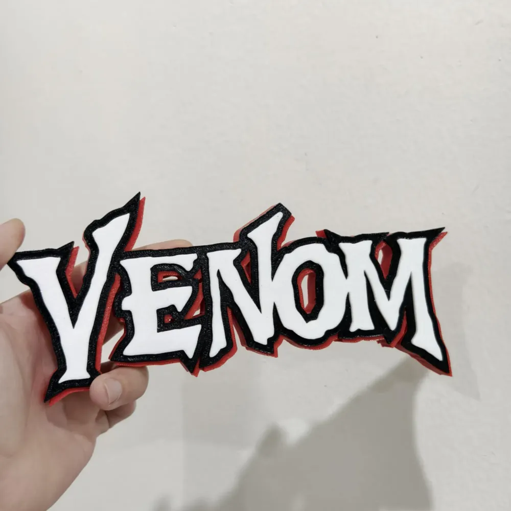 Venom Logo by Kumy by Kumy MakerWorld: Download Free 3D Models